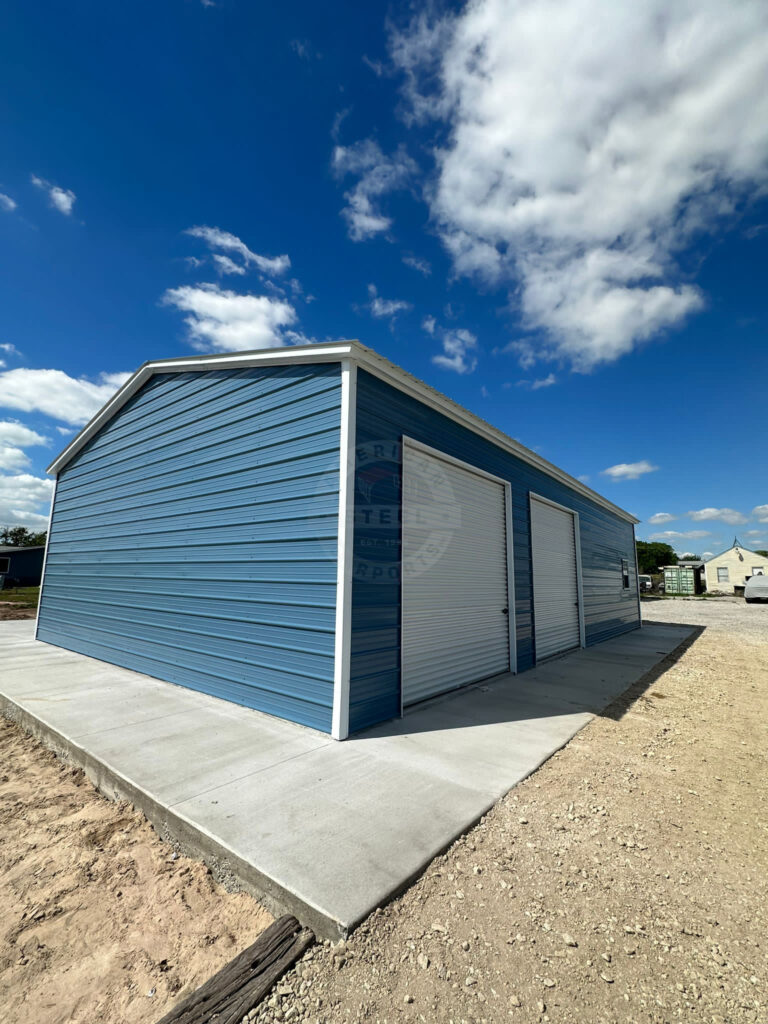 24x50 Metal Garage in Peoria IL - American Steel Carports