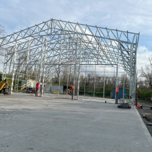 60x60 Metal Garage in Addison TX - American Steel Carports