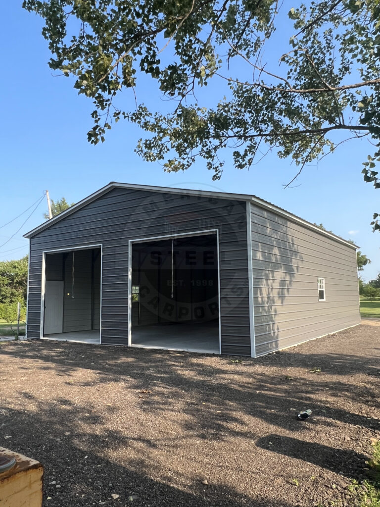 30x40 Metal Garage in Edgecliff Village TX - Custom Metal Garage