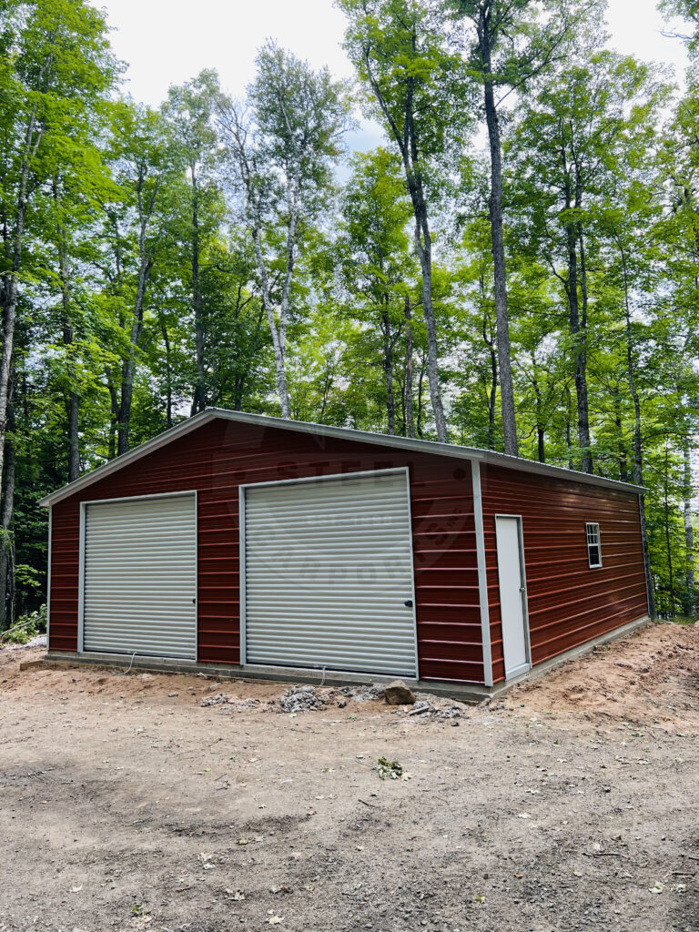 26x30 Metal Garage in Hearne TX - American Steel Carports
