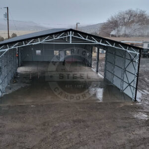 Illinois Clear Span Metal Building - American Steel Carports Inc