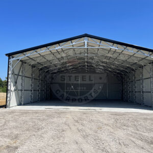 Michigan Clear Span Metal Building - American Steel Carports Inc.